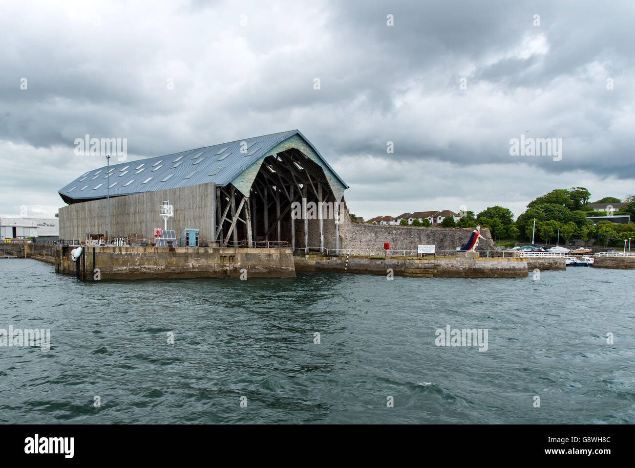 Covered Slip Number 1 at Devonport South Yard, Plymouth, is the oldest ...