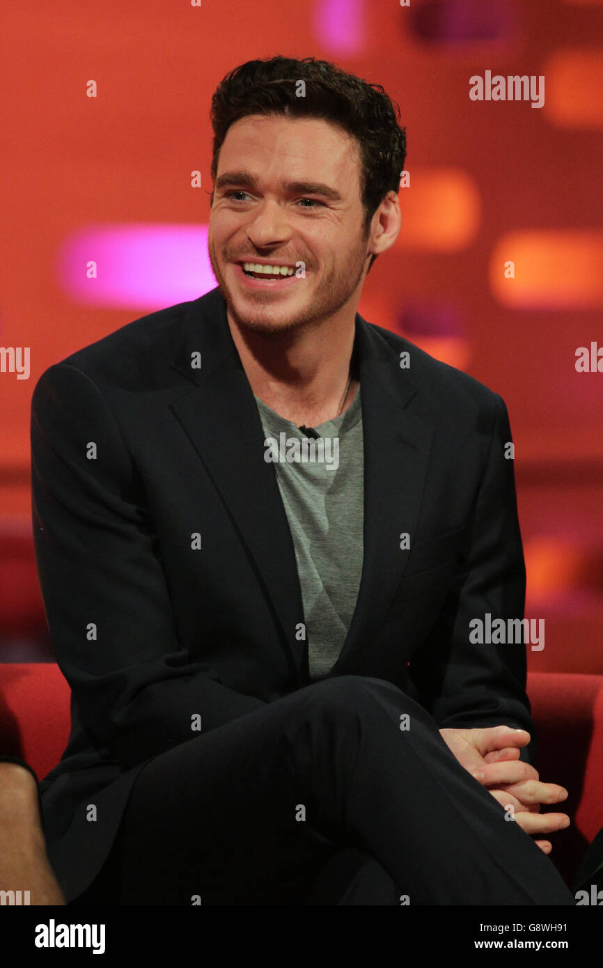 Richard Madden during the filming of the Graham Norton Show at the ...