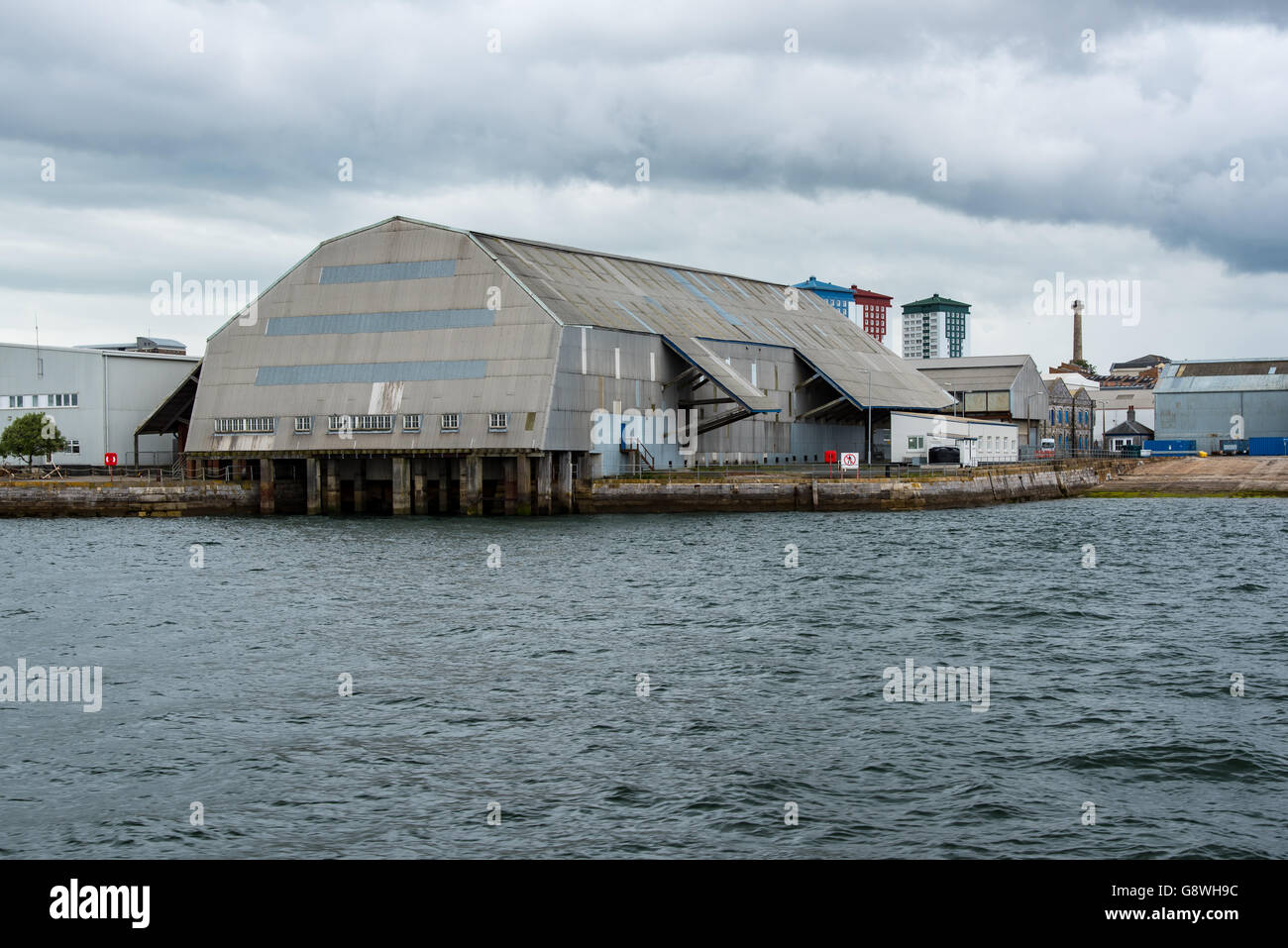 The Scrieve Board at Devonport is a former covered slipway, converted ...