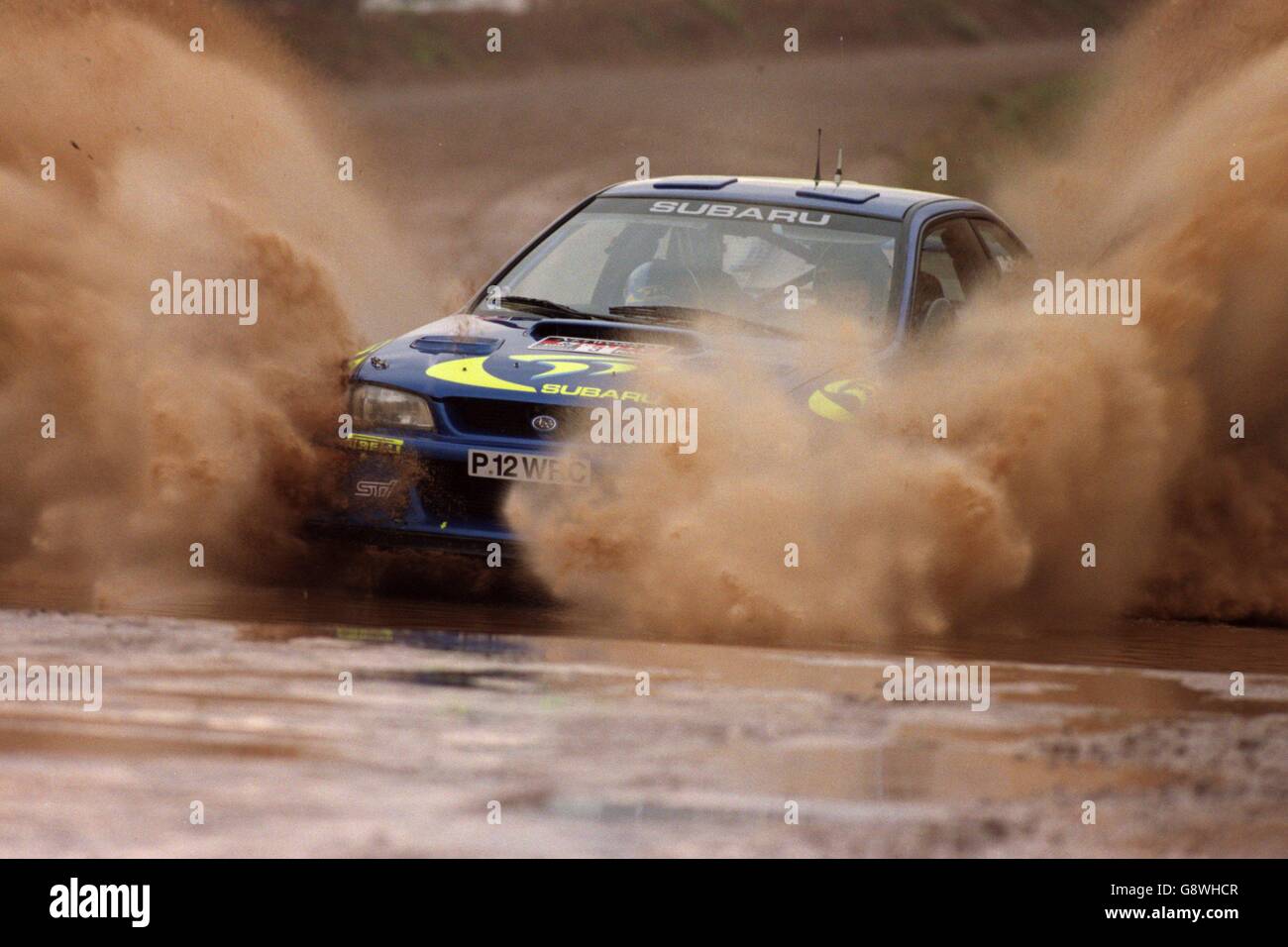 One action front view water blue colinmcraestck hi-res stock ...