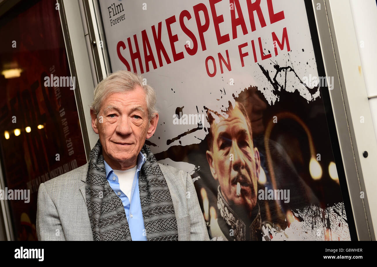 Shakespeare app launch Stock Photo - Alamy