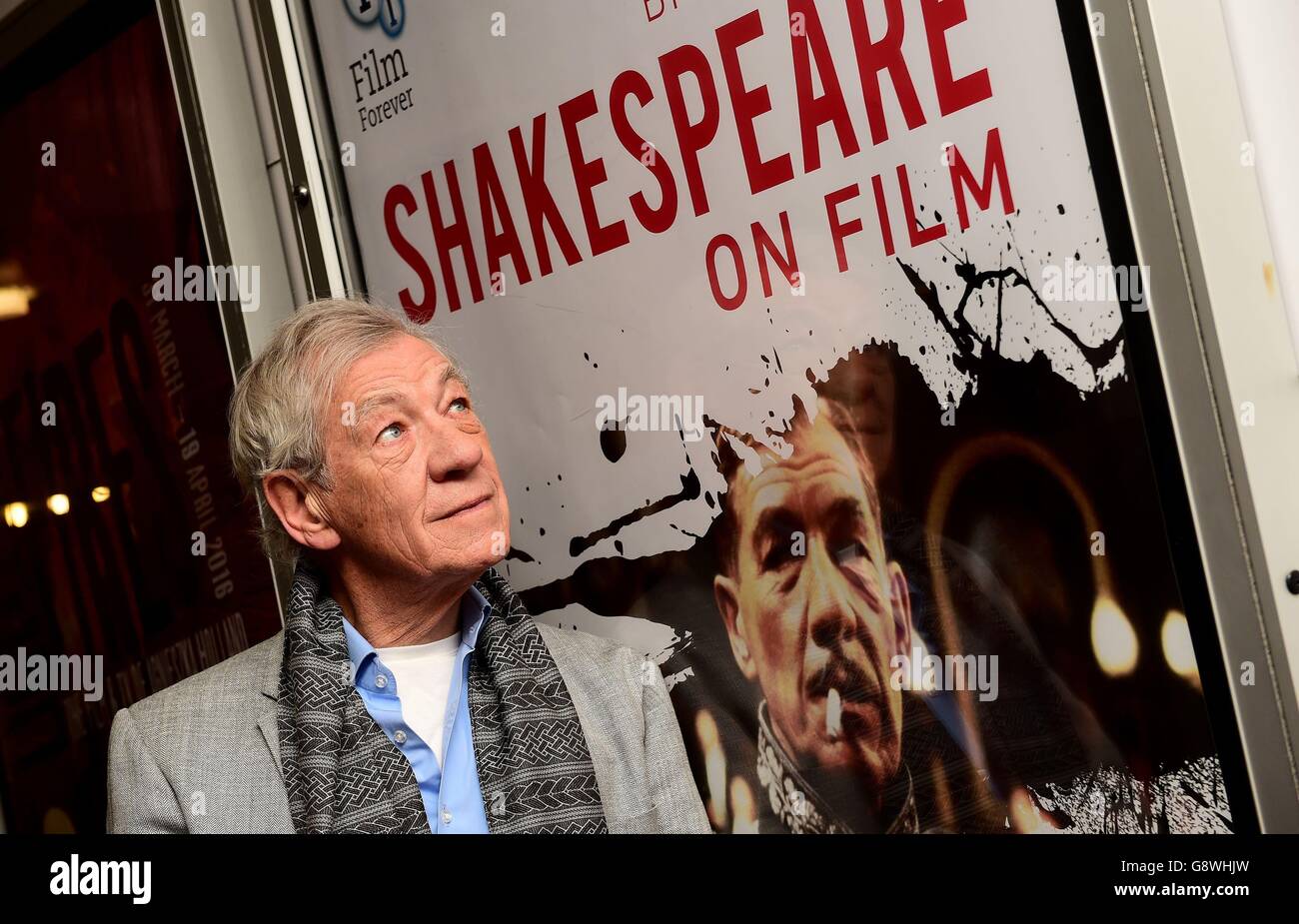 Shakespeare app launch Stock Photo - Alamy