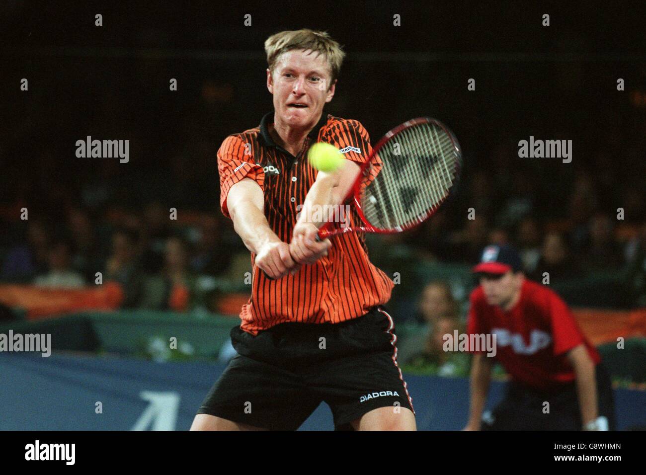 Tennis - ATP Tour Championship - Hanover, Germany. Yevgeny Kafelnikov ...