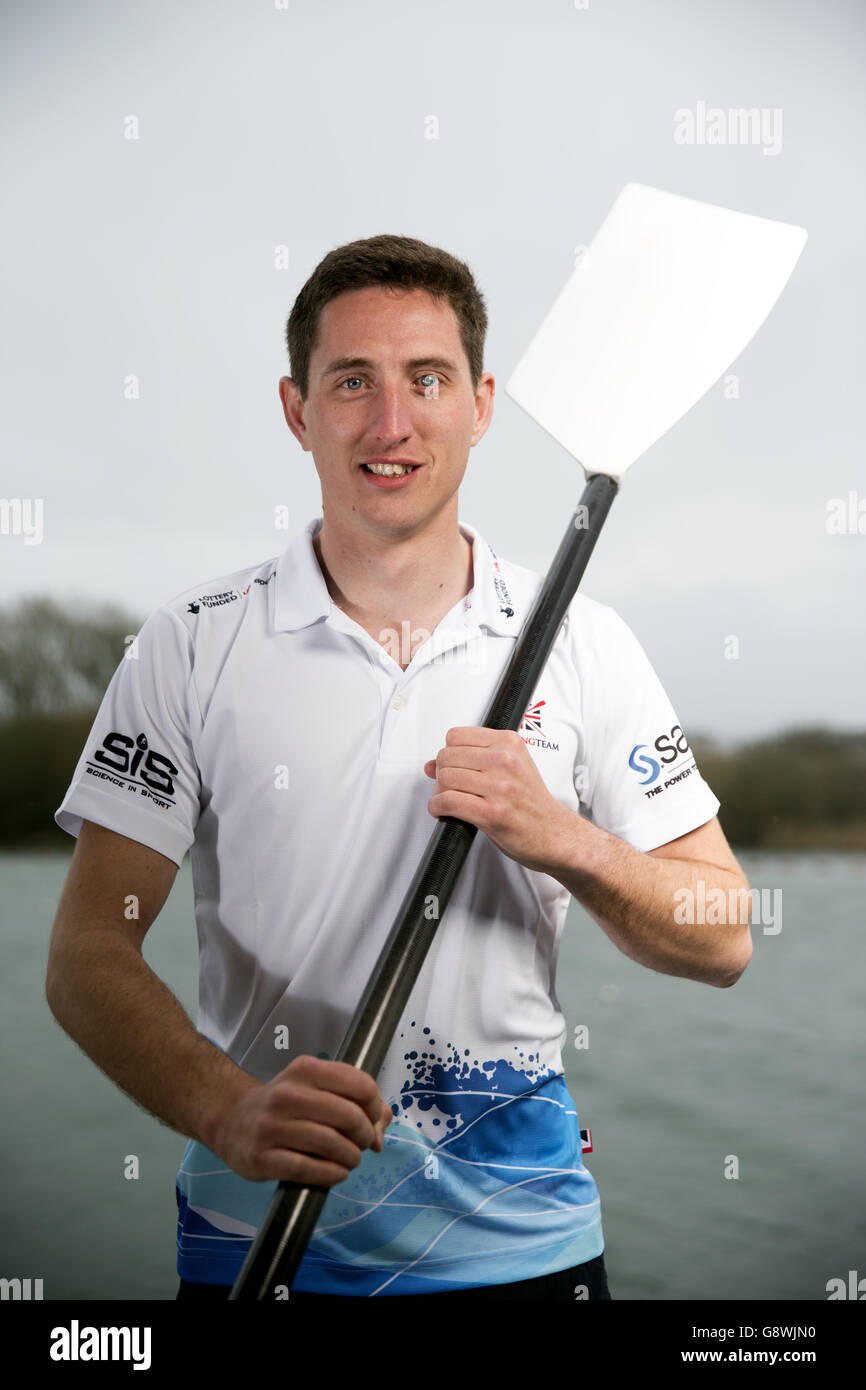 Will Fletcher during the European Rowing Championships team ...