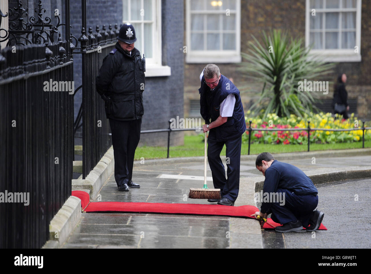 President Obama visit to UK Stock Photo - Alamy