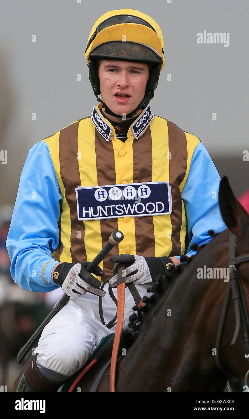 Jockey Brendan Powell, during day two of the April Meeting at ...
