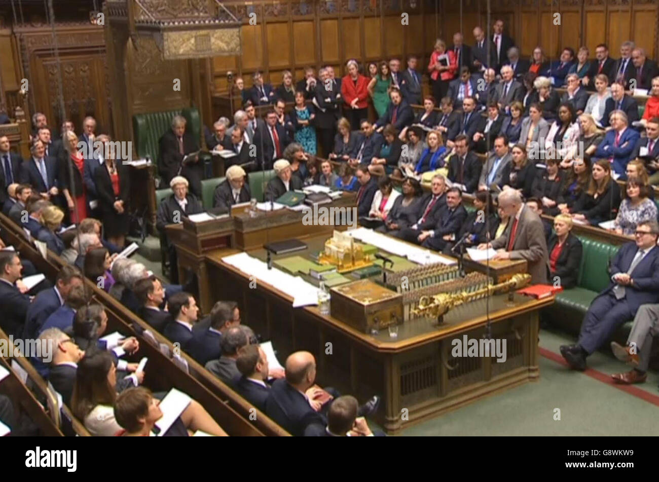 Prime Minister's Questions Stock Photo - Alamy