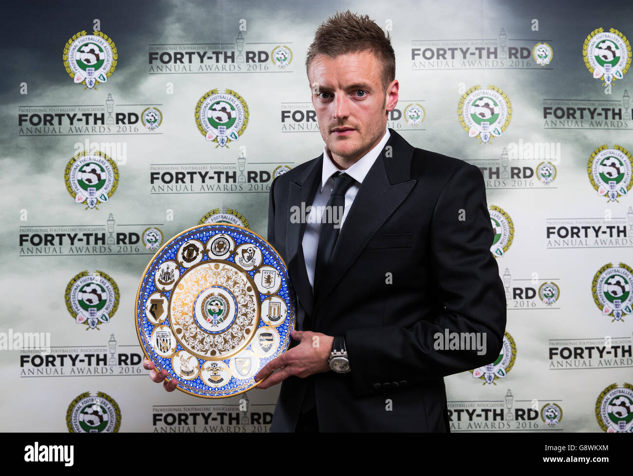 PFA Player of the Year Awards 2016 - Grosvenor House Hotel Stock Photo ...
