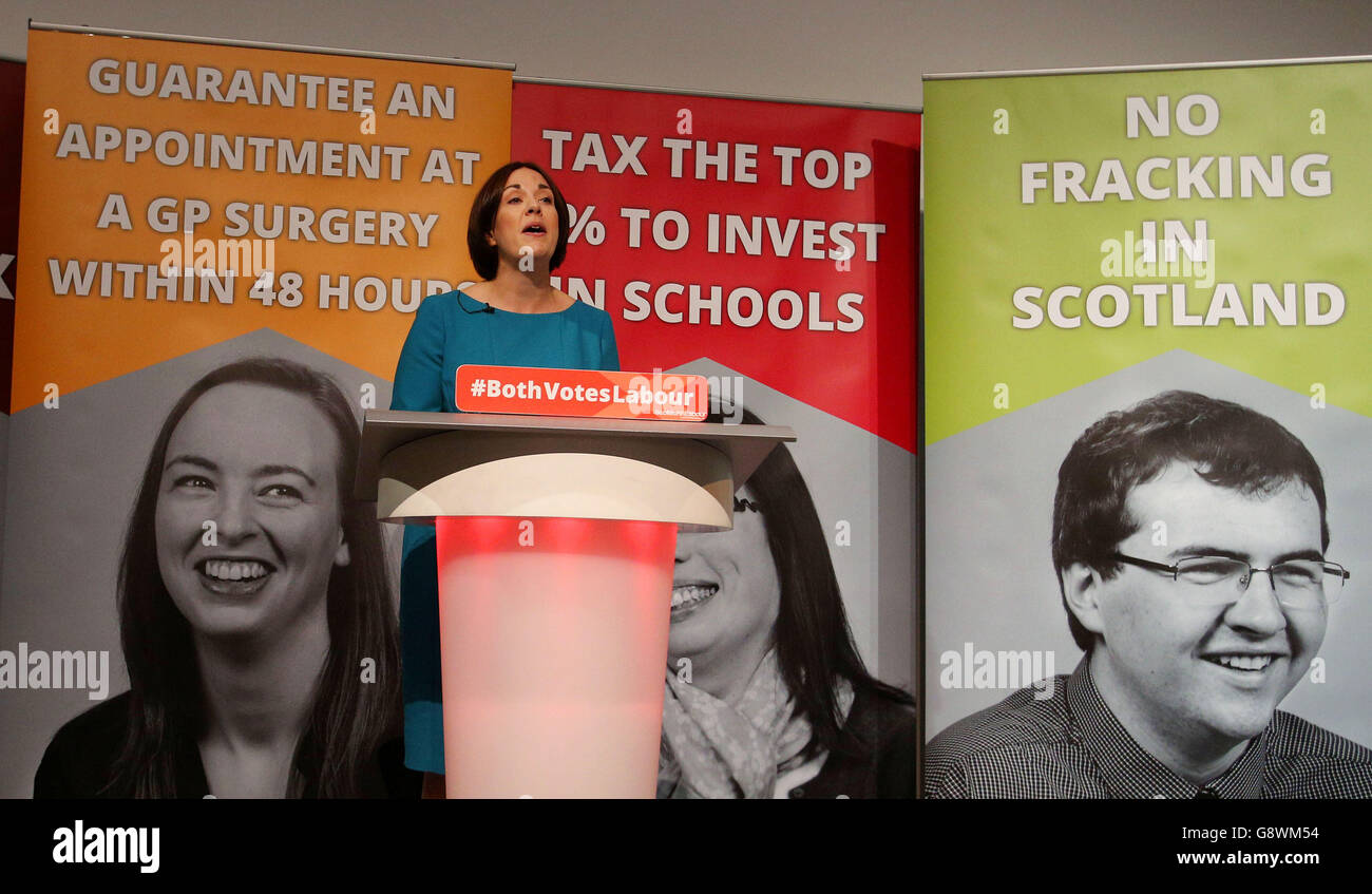Scottish Parliament election 2016 campaign Stock Photo - Alamy