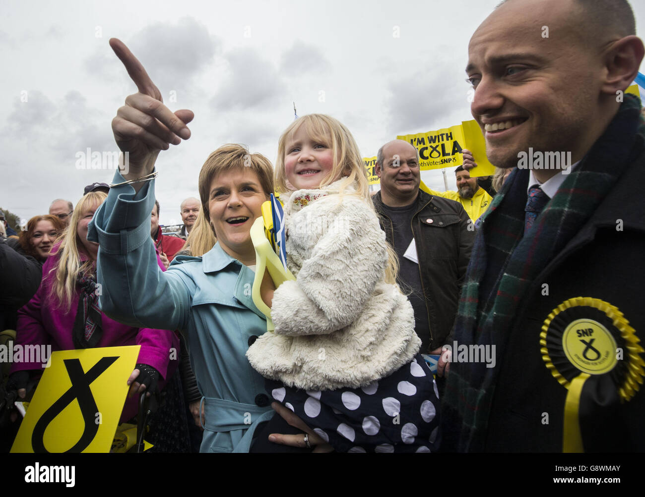 Scottish Parliament election 2016 campaign Stock Photo - Alamy