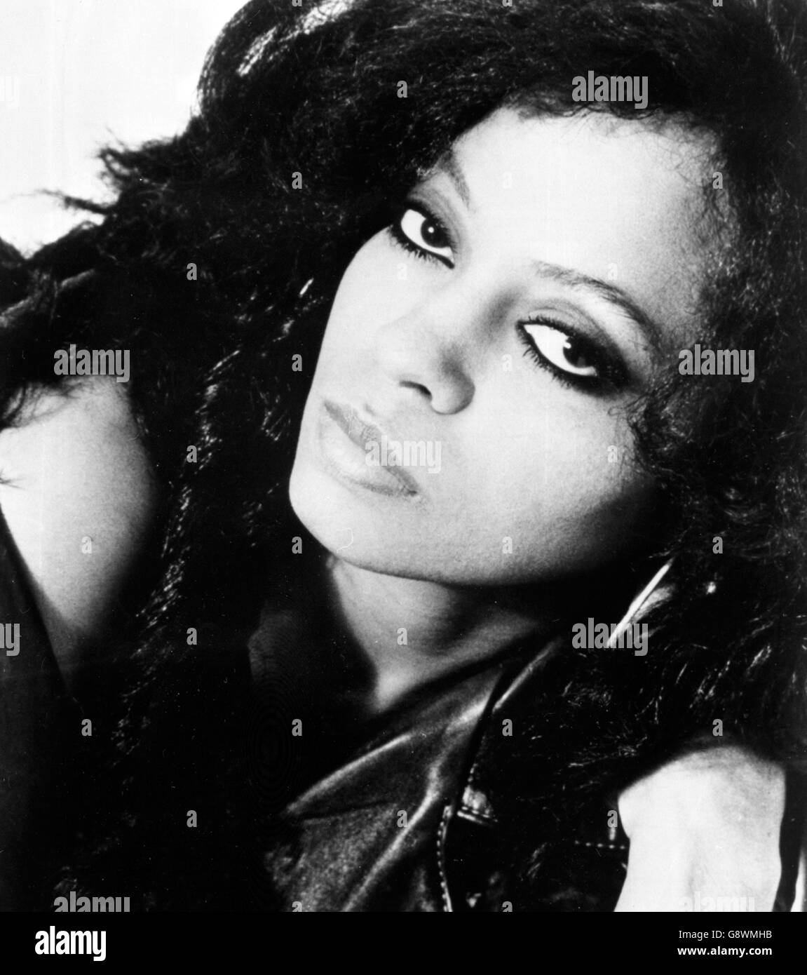 American singer diana ross Black and White Stock Photos & Images - Alamy