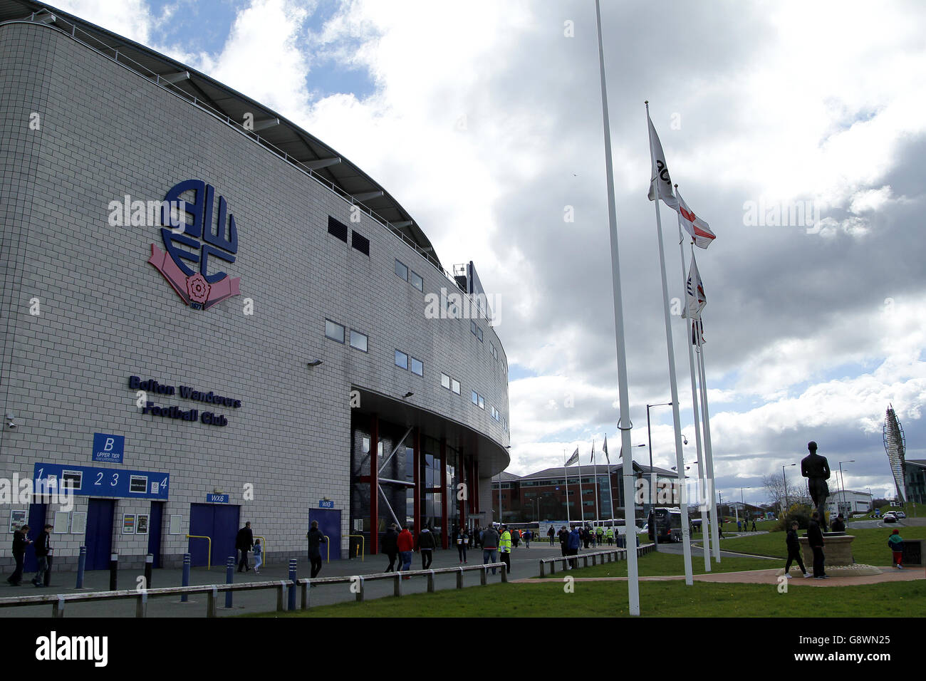 Macron stadium general view hi-res stock photography and images - Alamy