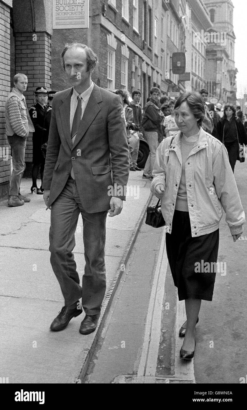 Mr Paul Sutcliffe, the husband of Murder victims Jeanne and eight month ...