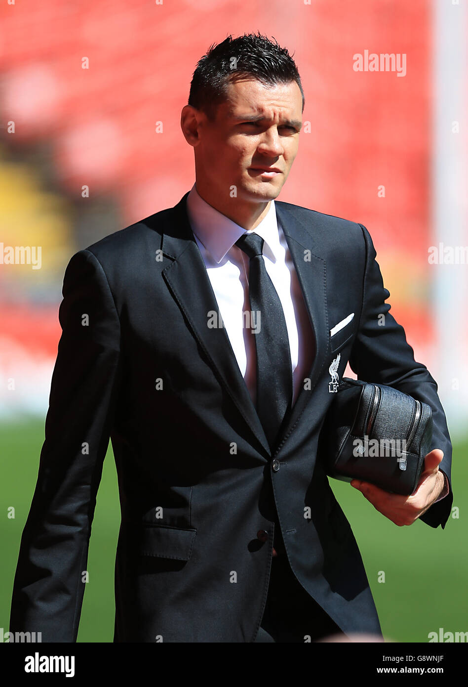 Liverpool v Newcastle United - Barclays Premier League - Anfield Stock ...