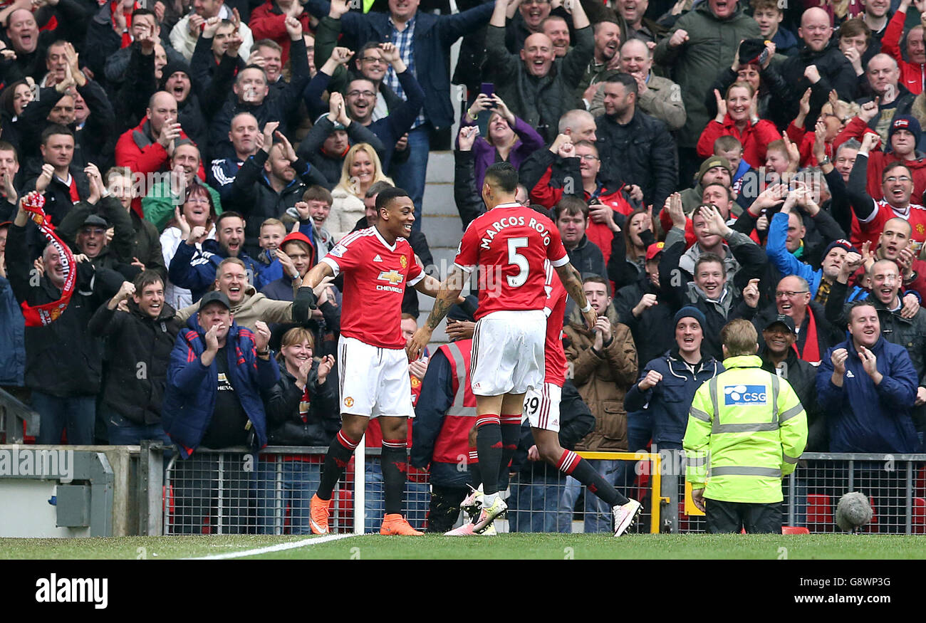 Old trafford marcos rojo hi-res stock photography and images - Alamy