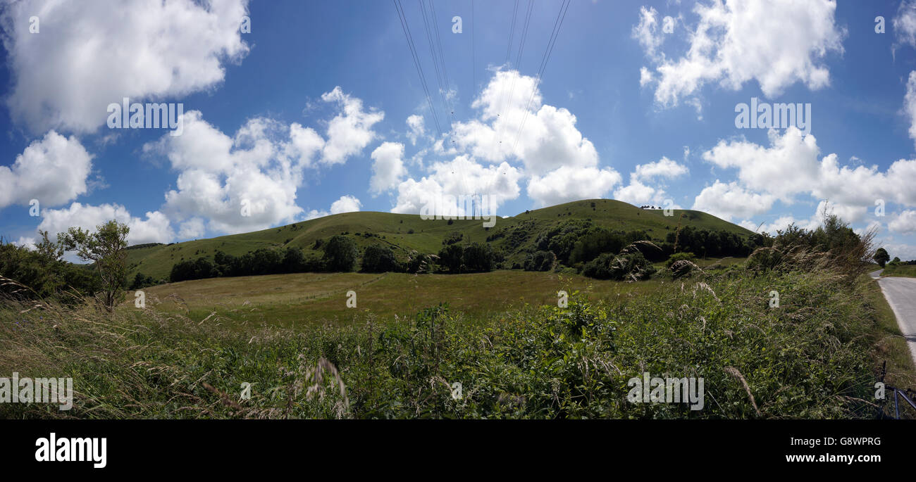 Sussex hills bike hi-res stock photography and images - Alamy