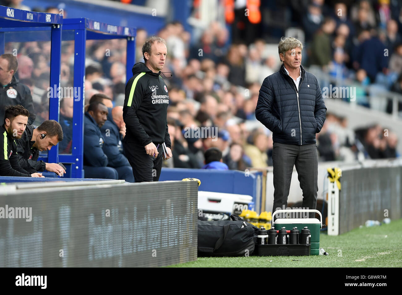 Charlton athletic assistant head coach wim de corte hi-res stock ...