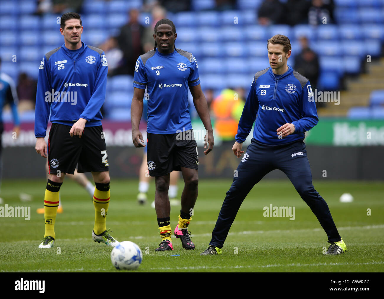 Birmingham City's Kyle Lafferty, Clayton Donaldson and Jonathan Spector ...