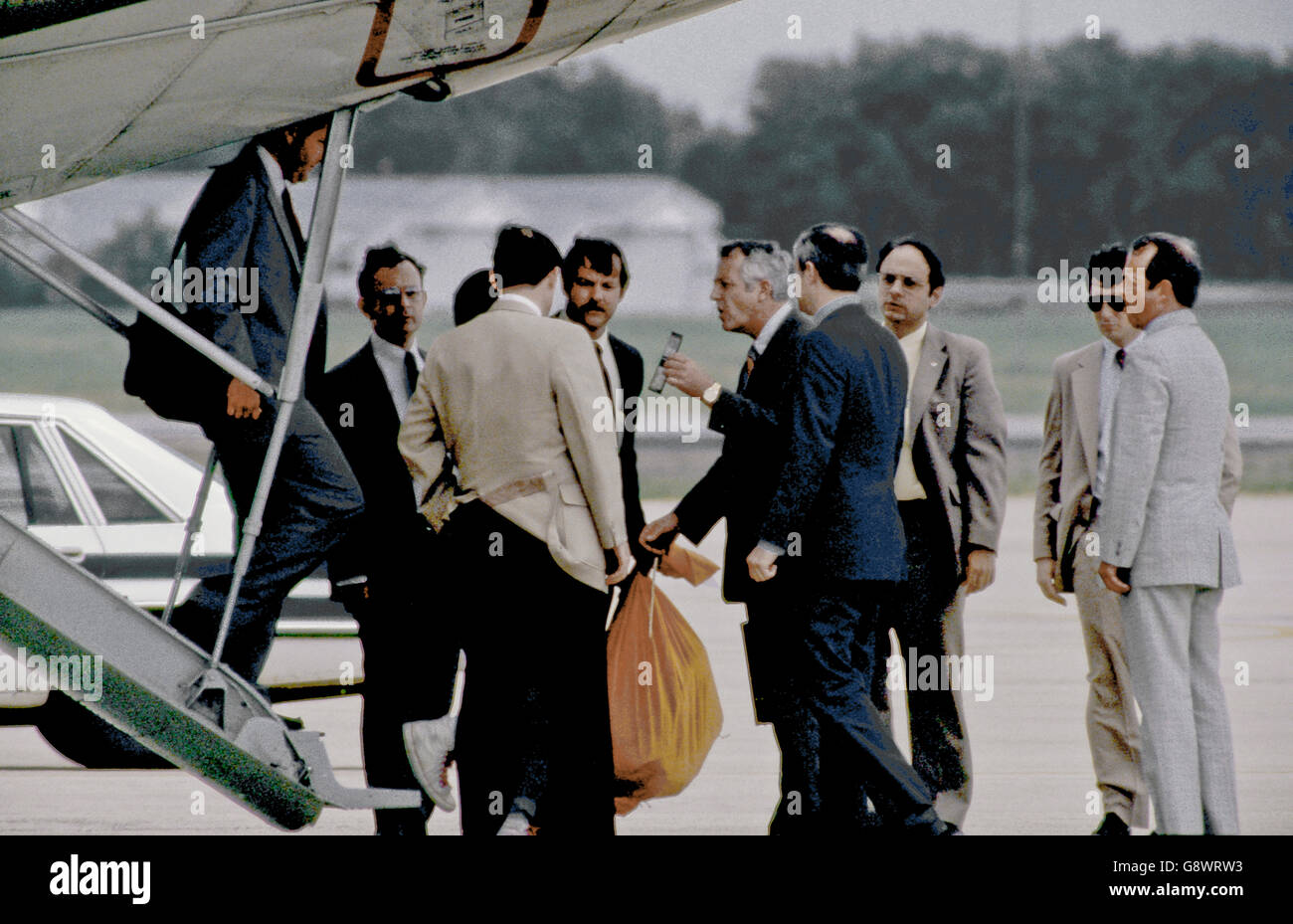Andrews Air Force Base, Maryland Michael Walker is taken into custody ...