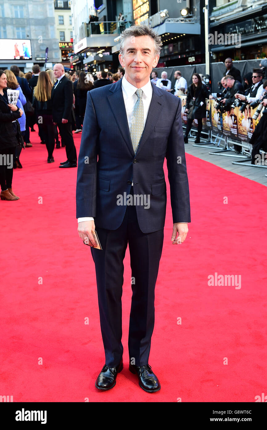 Steve Coogan attending the Florence Foster Jenkins World Premiere held ...
