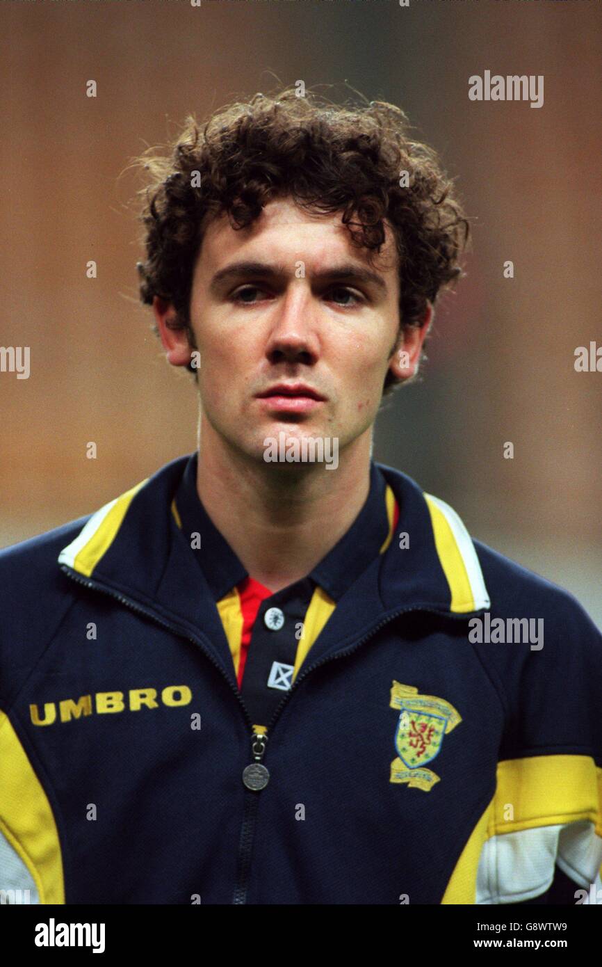 Soccer - Friendly - France v Scotland. Christian Dailly, Scotland Stock ...