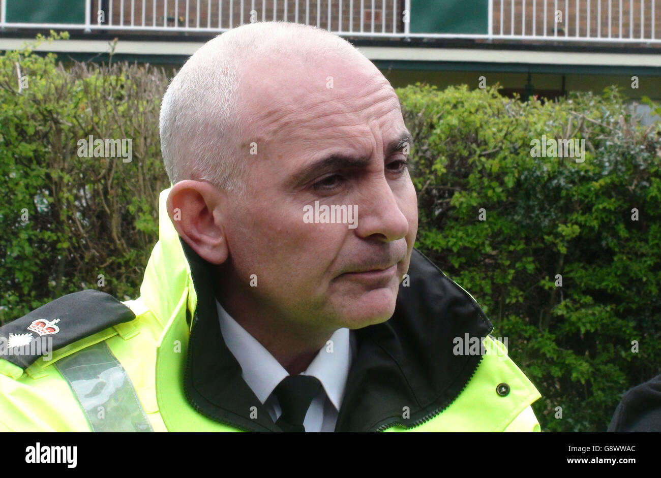 South Yorkshire Police's Chief Superintendent David Hartley speaks to ...