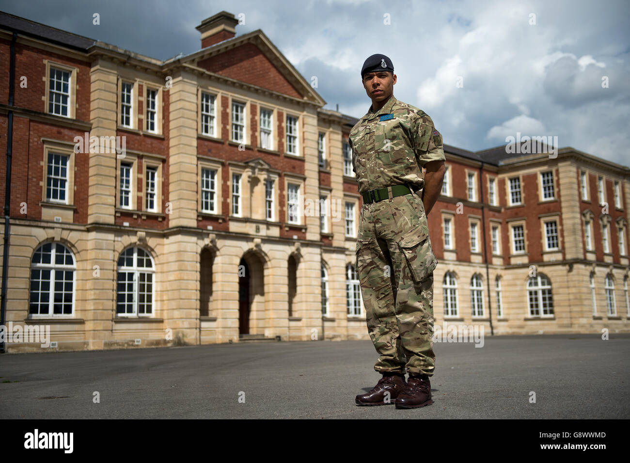 Sandhurst top recruit Stock Photo - Alamy