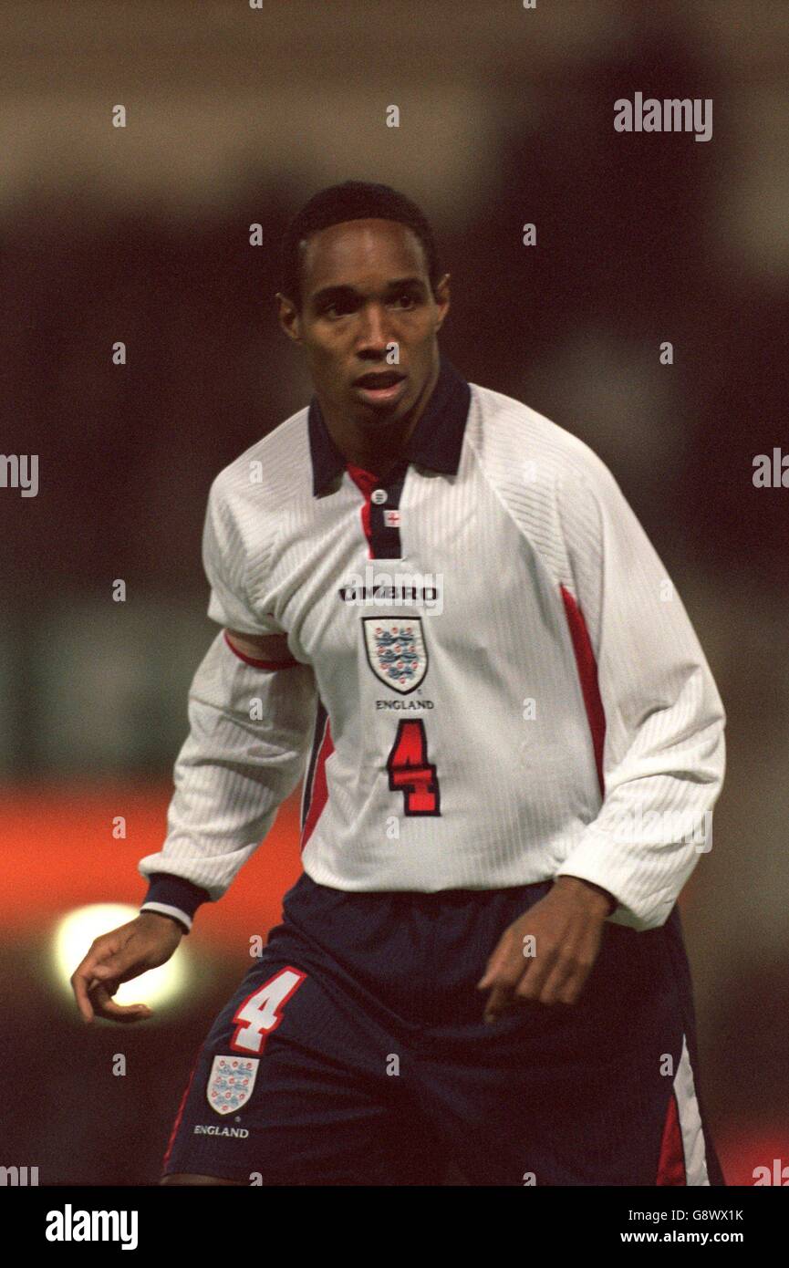 Soccer - Friendly - England v Cameroon. Paul Ince, England Stock Photo ...