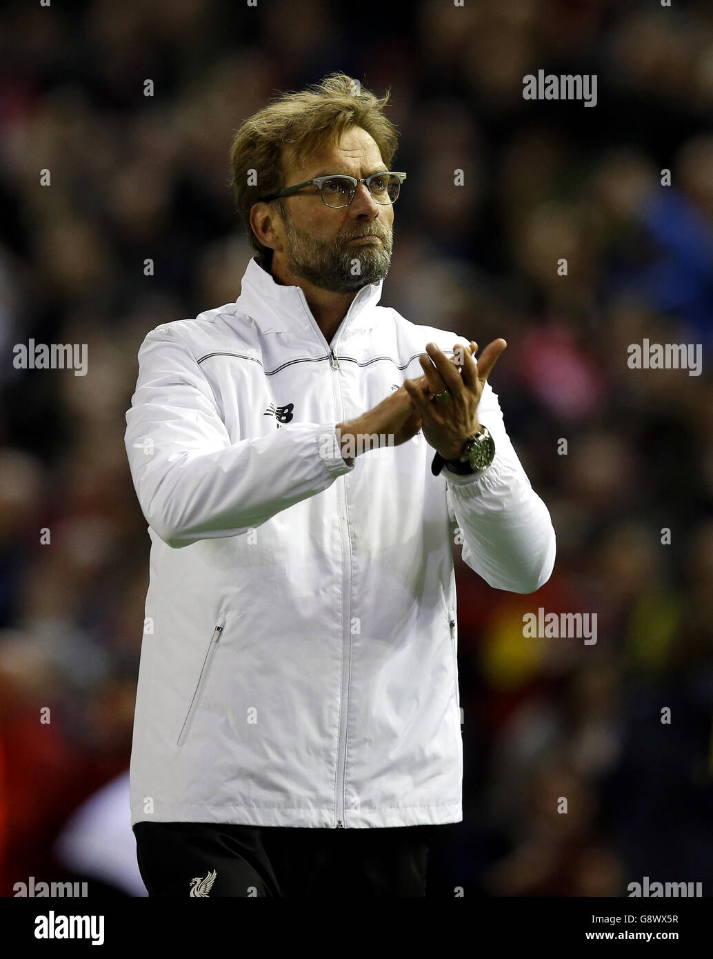Liverpool manager jurgen klopp uefa europa league quarter final hi-res ...