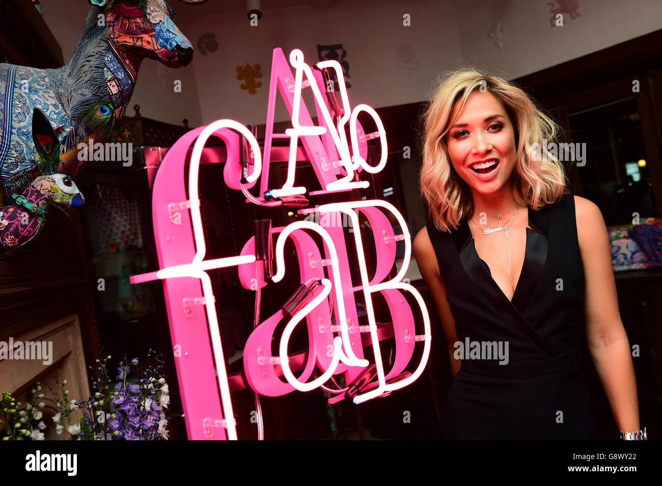 Myleene Klass attending the Absolutely Fabulous The Movie After Party ...