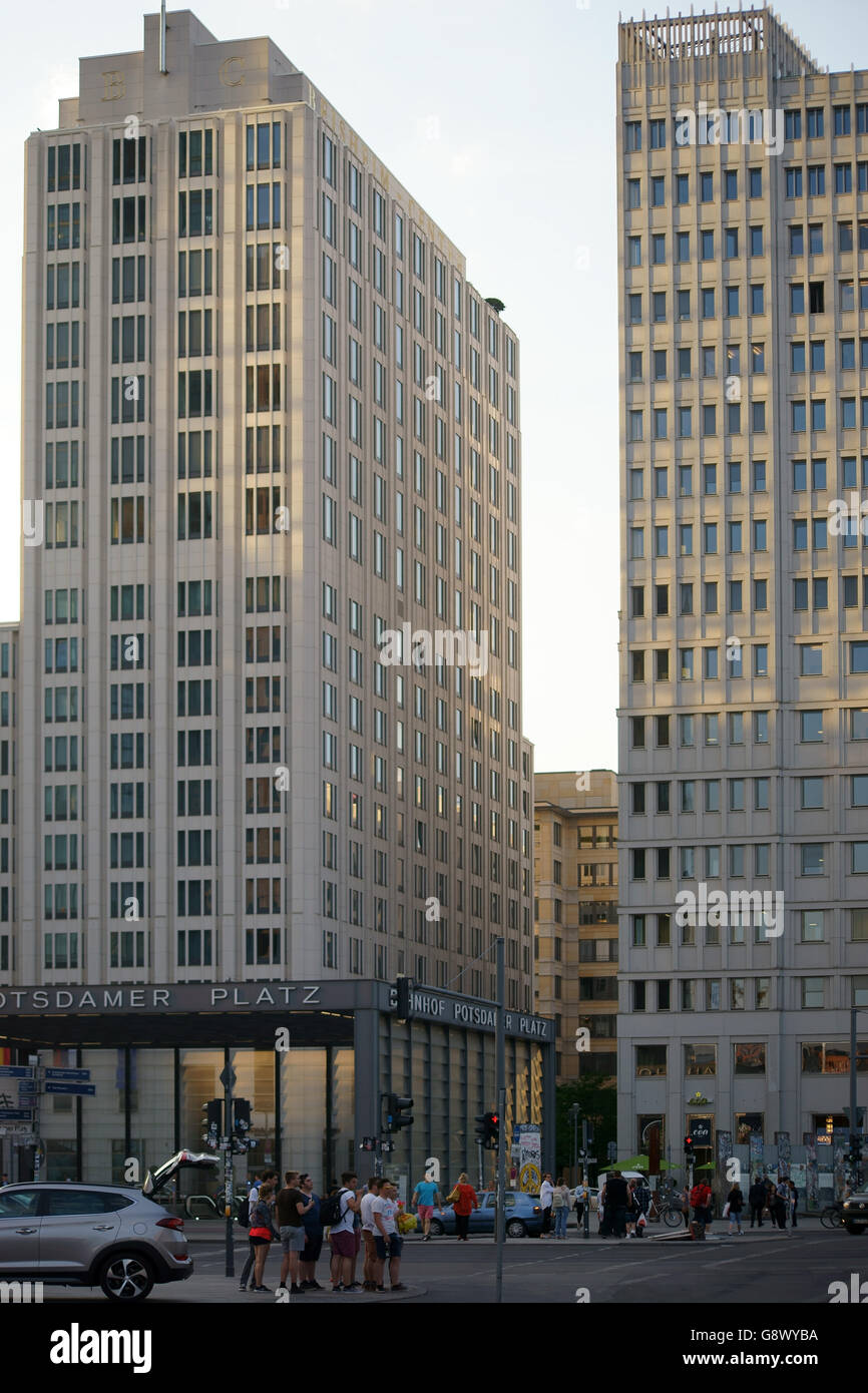 Beisheim Center at the Potsdam Square Stock Photo - Alamy