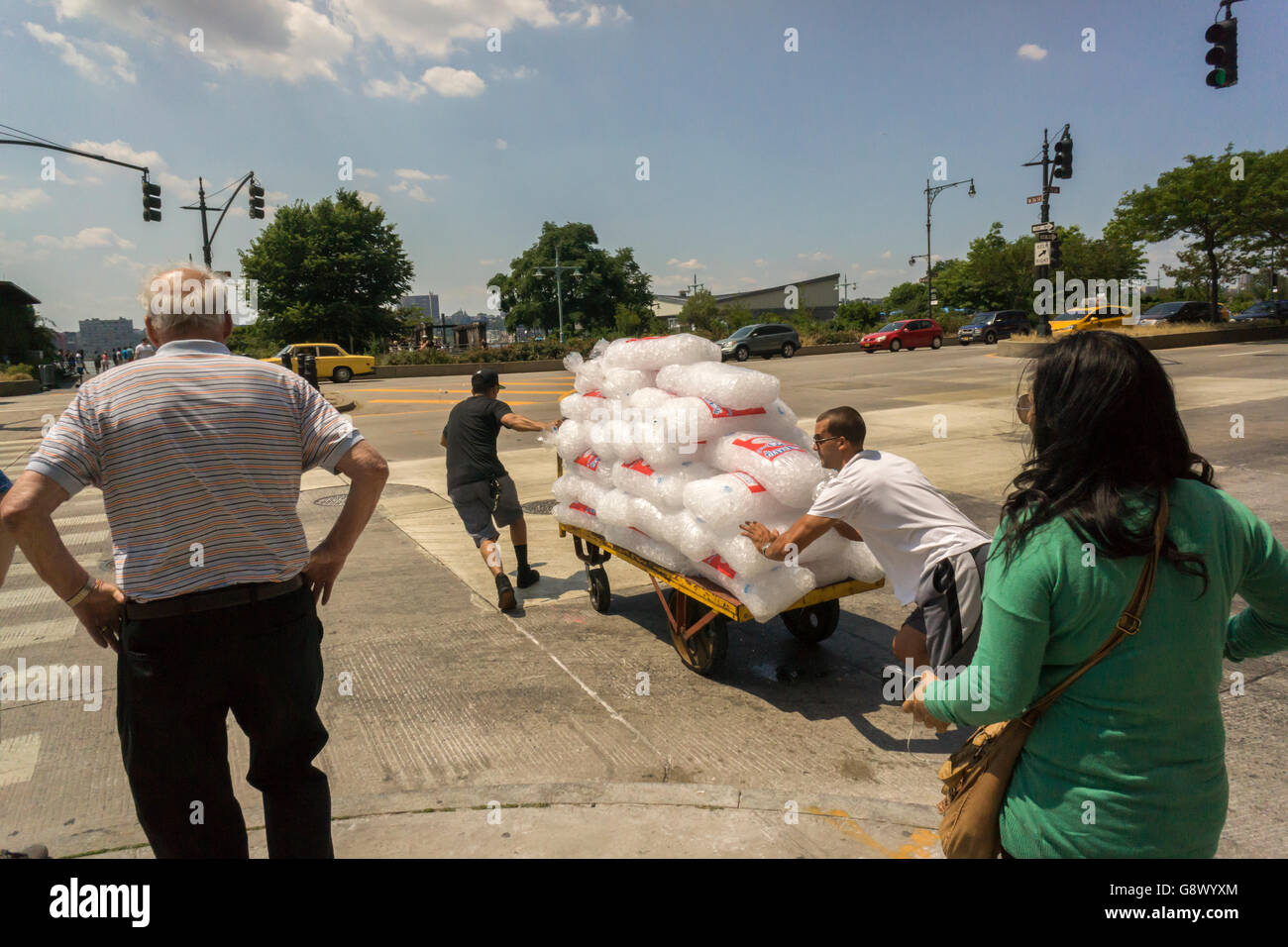 Ice Delivery High Resolution Stock Photography and Images - Alamy