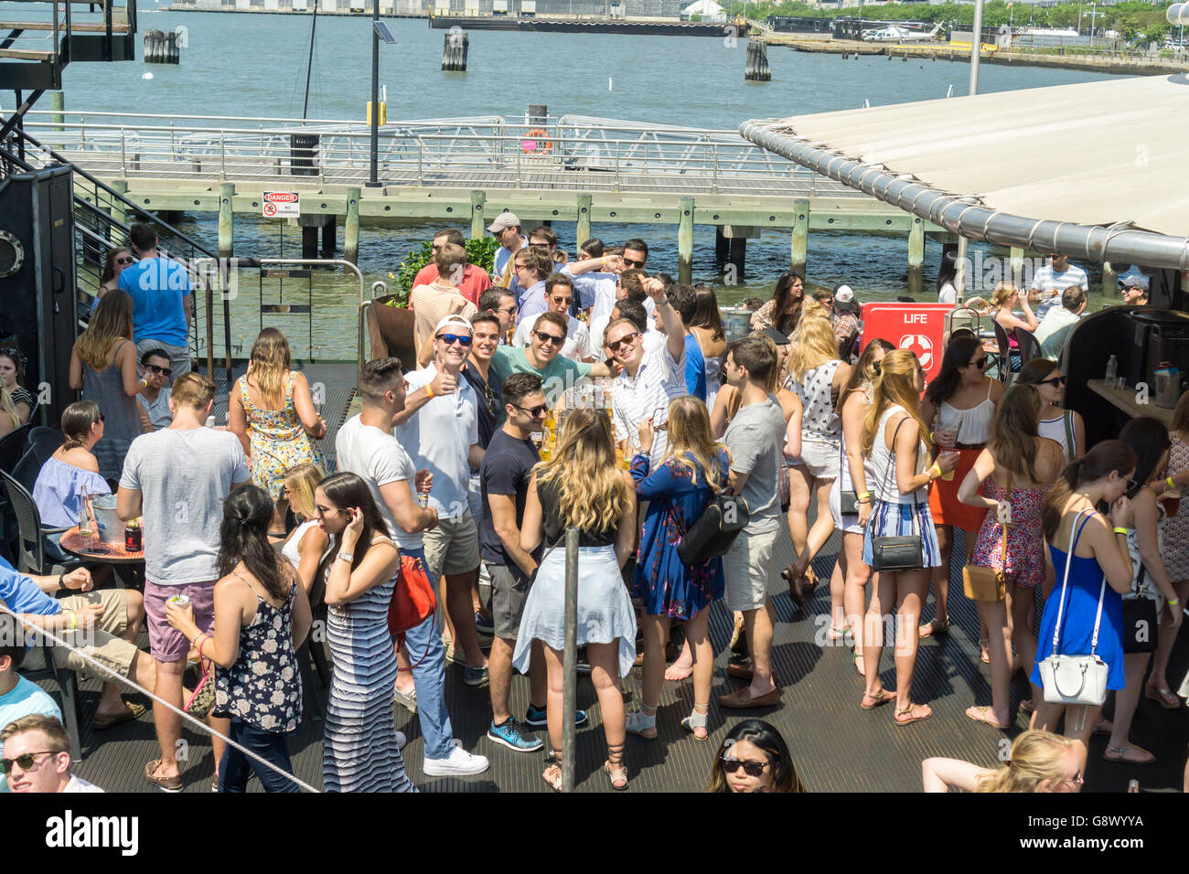 Hordes of millennials congregate at the 66 Maritime bar and restaurant ...