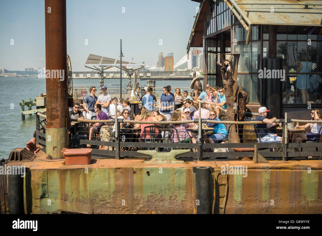 Hordes of millennials congregate at the 66 Maritime bar and restaurant ...