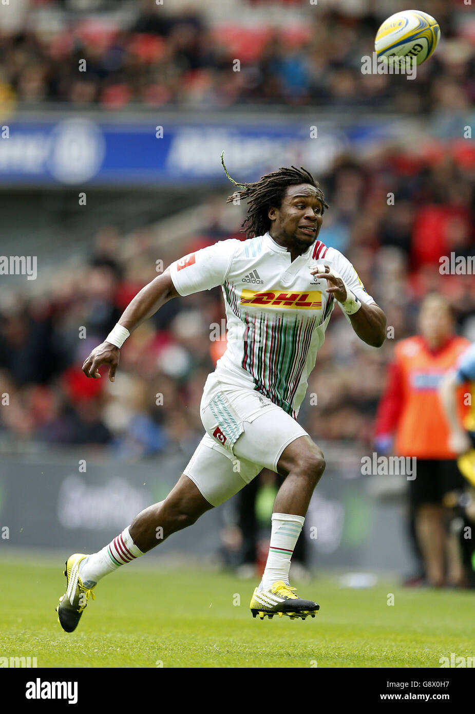 Harlequins' Marland Yardy during the Aviva Premiership match at Wembley ...
