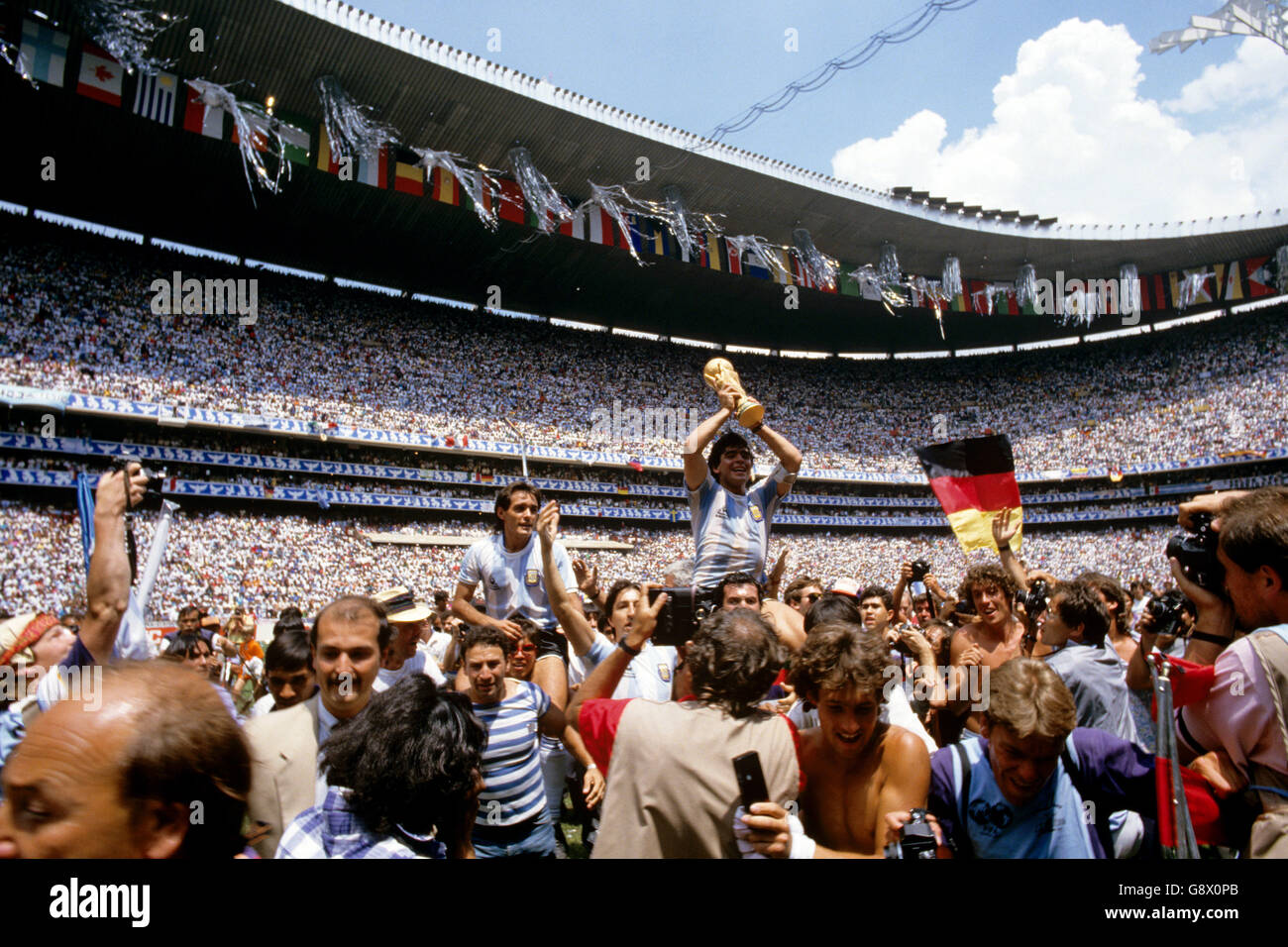 Soccer - World Cup Mexico 1986 - Final - Argentina v West Germany ...