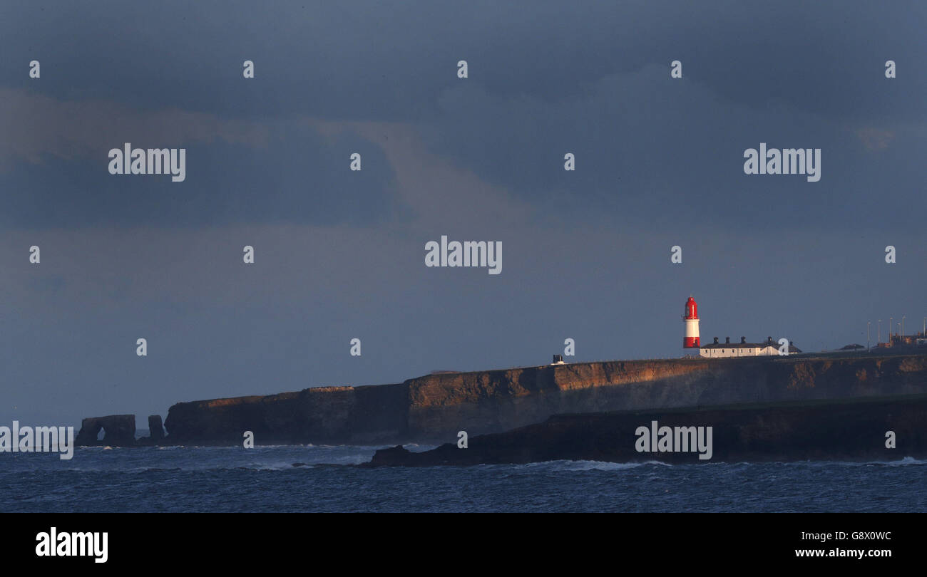 Souter lighthouse spring hi-res stock photography and images - Alamy