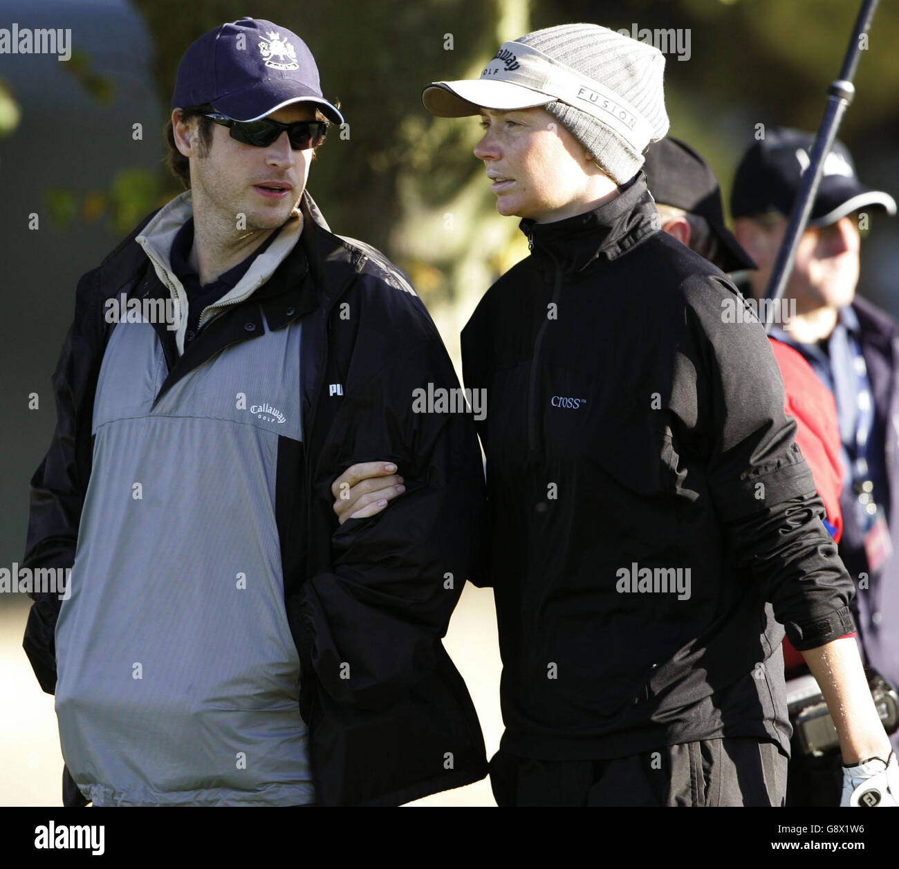 Aidan butler during round one of the dunhill links championships hi-res ...