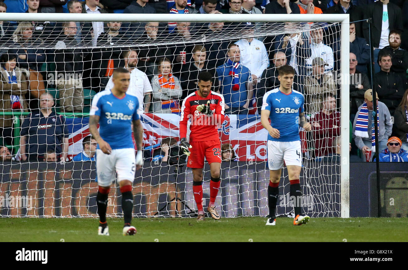 Rangers' (left to right) James Tavernier, Wesley Foderingham and Robert ...