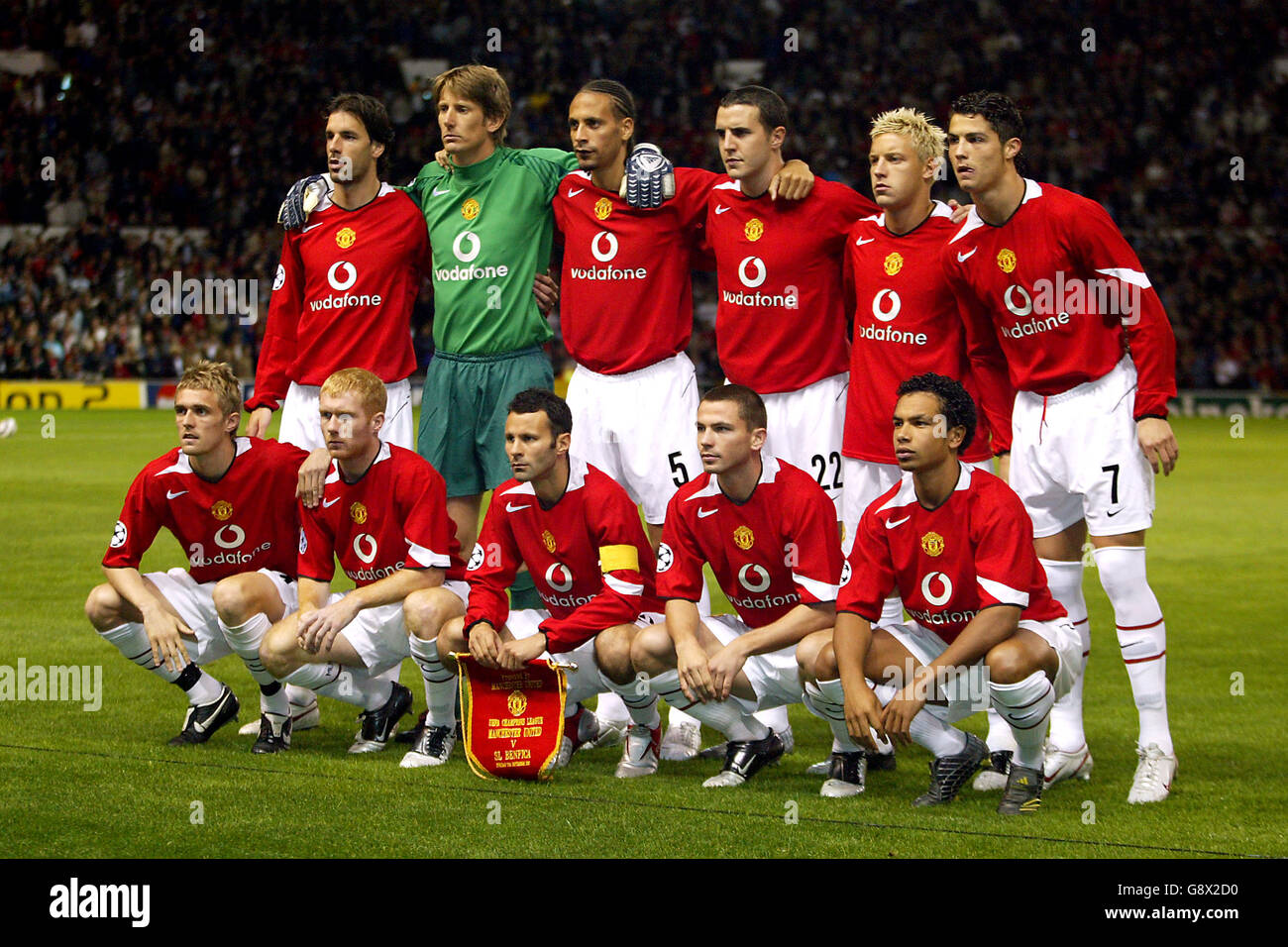 Old trafford manchester united teamgroup hi-res stock photography and ...