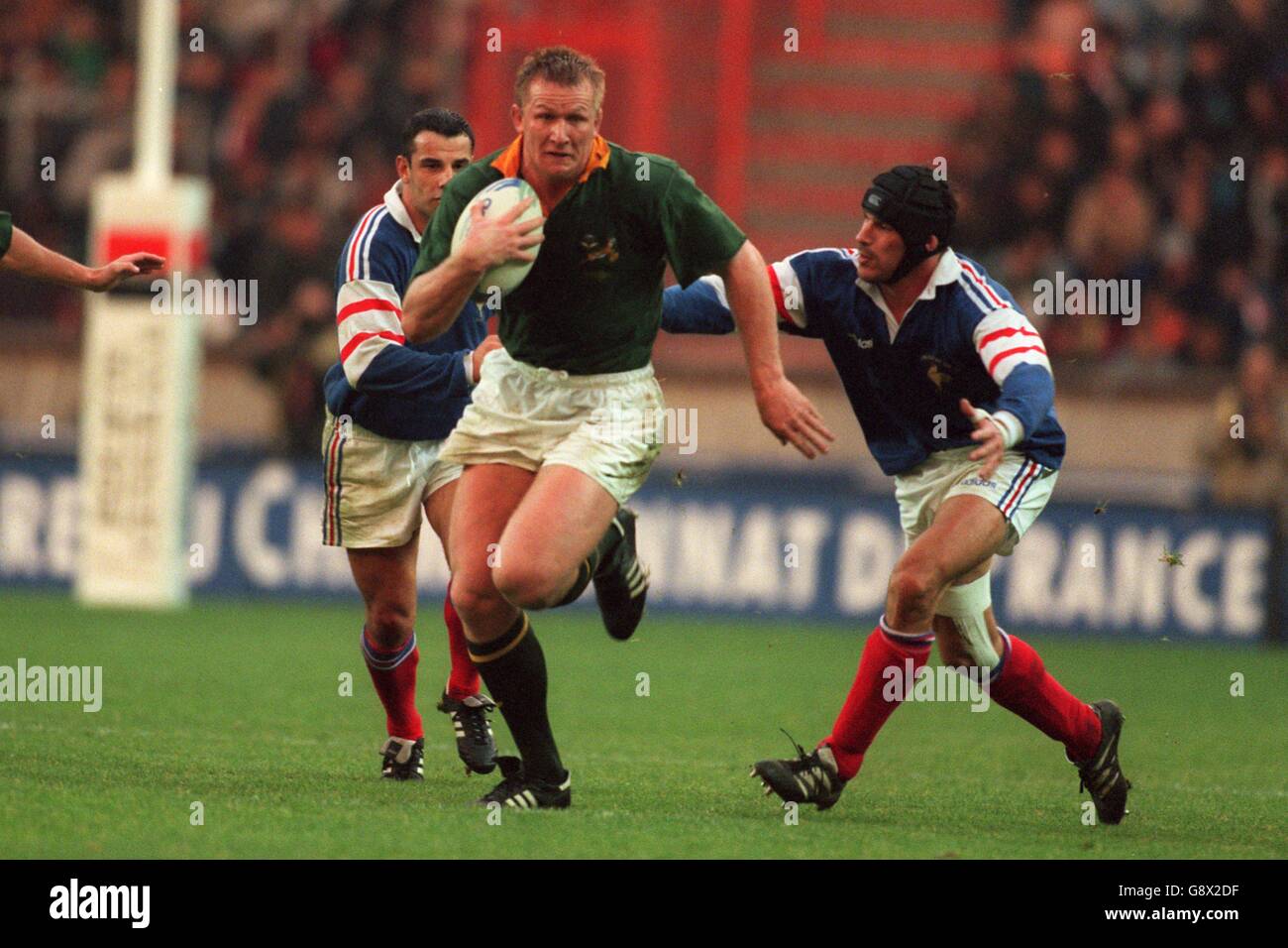 Rugby Union - France v South Africa. Andre Venter of South Africa ...