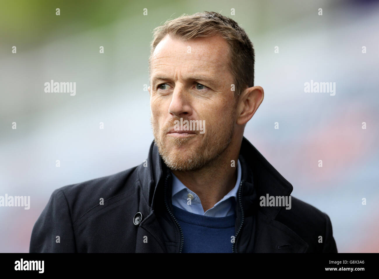 Birmingham city manager gary rowett before game hi-res stock ...