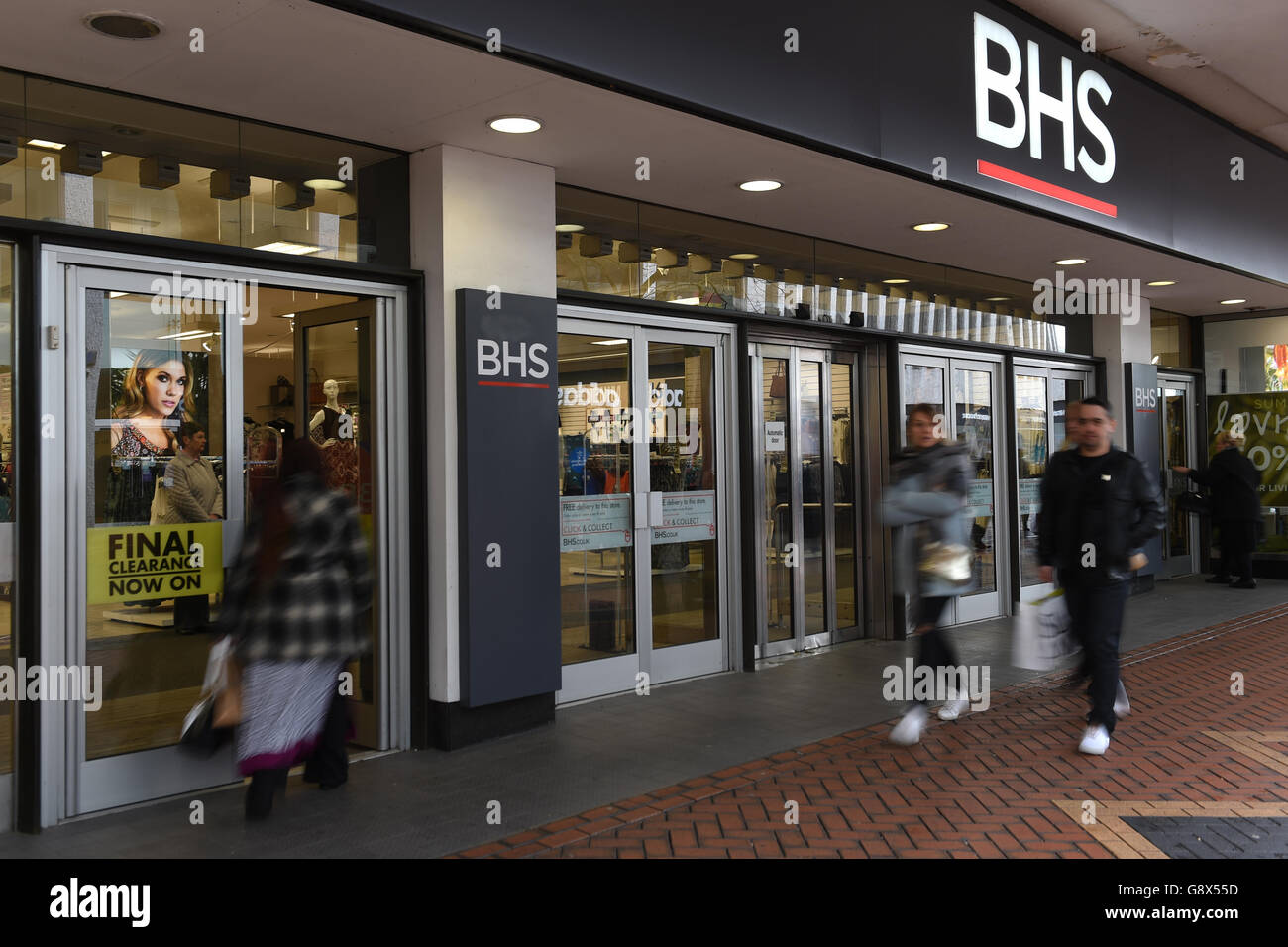 The BHS store in Birmingham, as the beleaguered high street chain ...