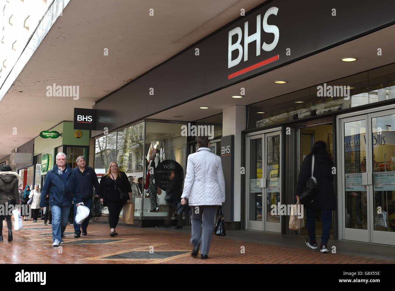 The BHS store in Birmingham, as the beleaguered high street chain ...