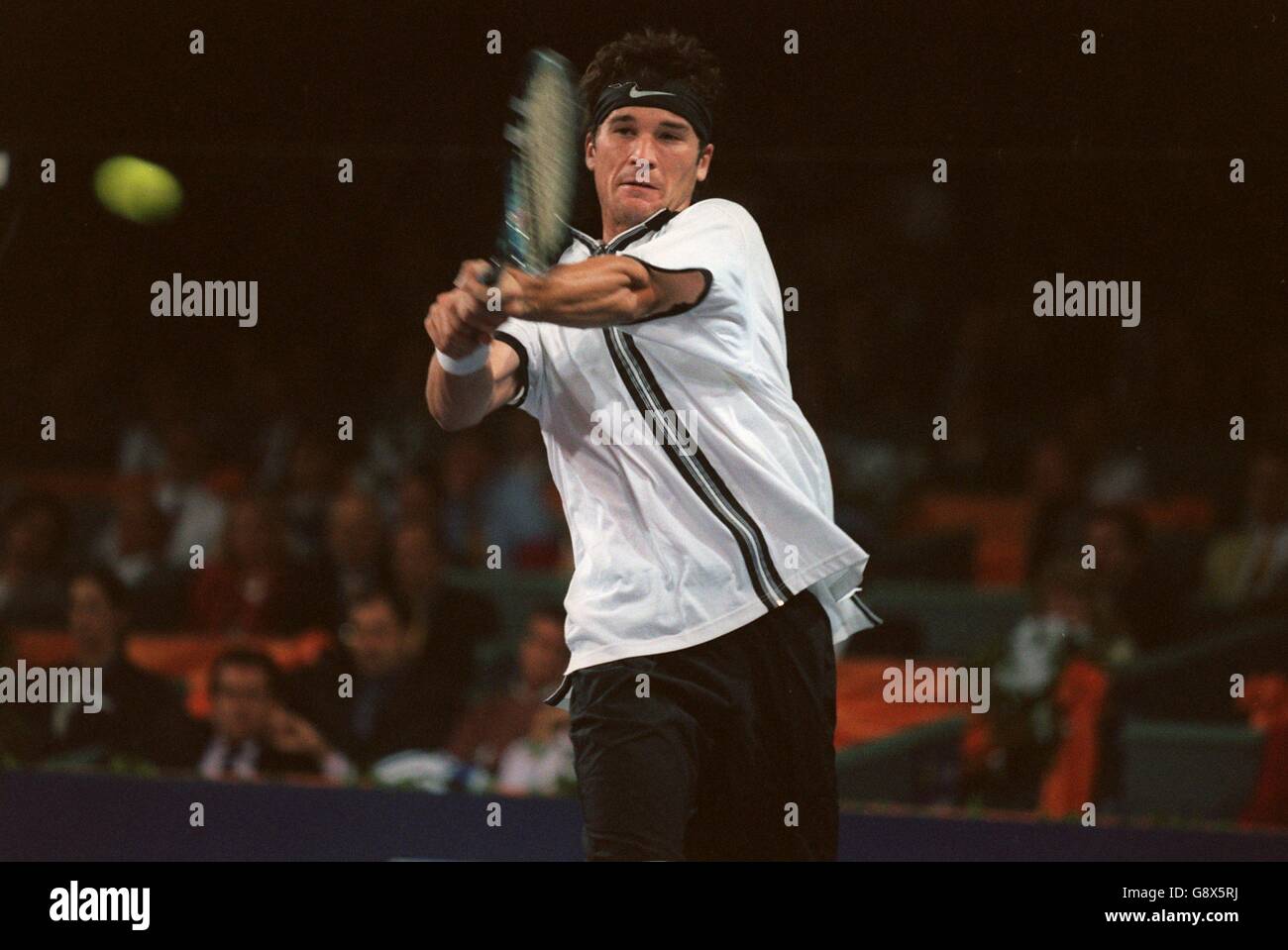 Tennis - ATP World Championship - Carlos Moya v Thomas Muster Stock ...