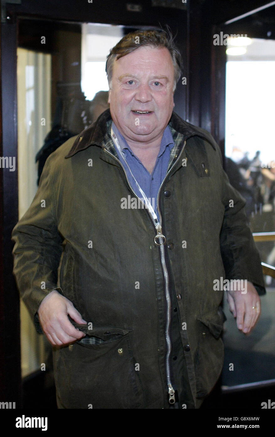 Tory leadership contender kenneth clarke arrives imperial hotel in blackpool hi-res stock ...