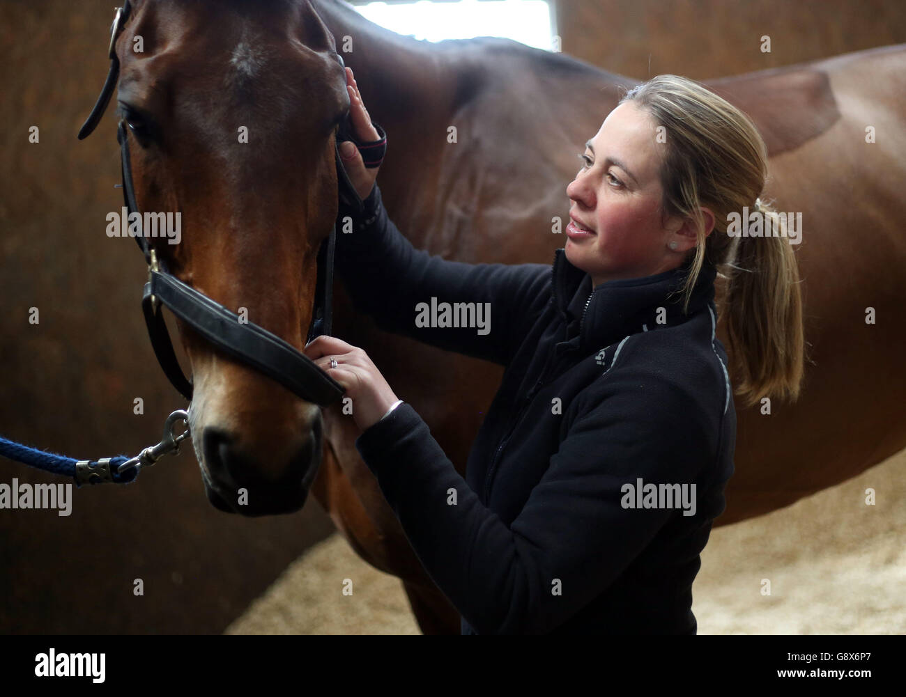 Kitty King Olympic Feature. Eventer Kitty King with her horse Ceylor ...