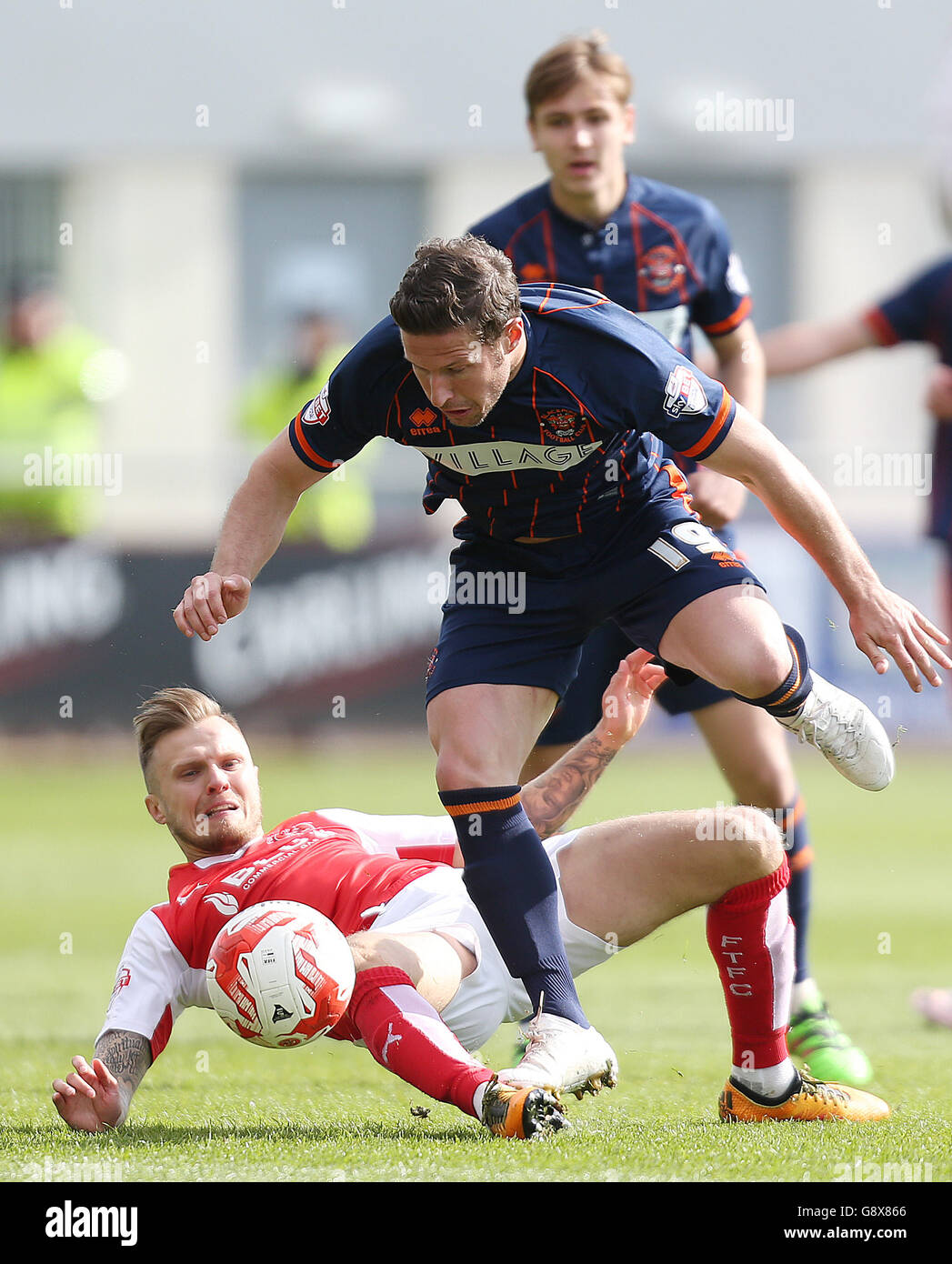 Fleetwood Town v Blackpool - Sky Bet League One - Highbury Stadium ...