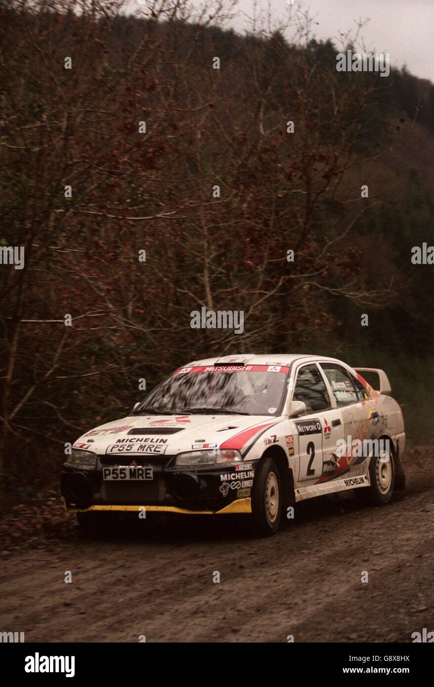 Rallying - Network Q RAC Rally - Wales. Richard Burns and Robert Reid ...