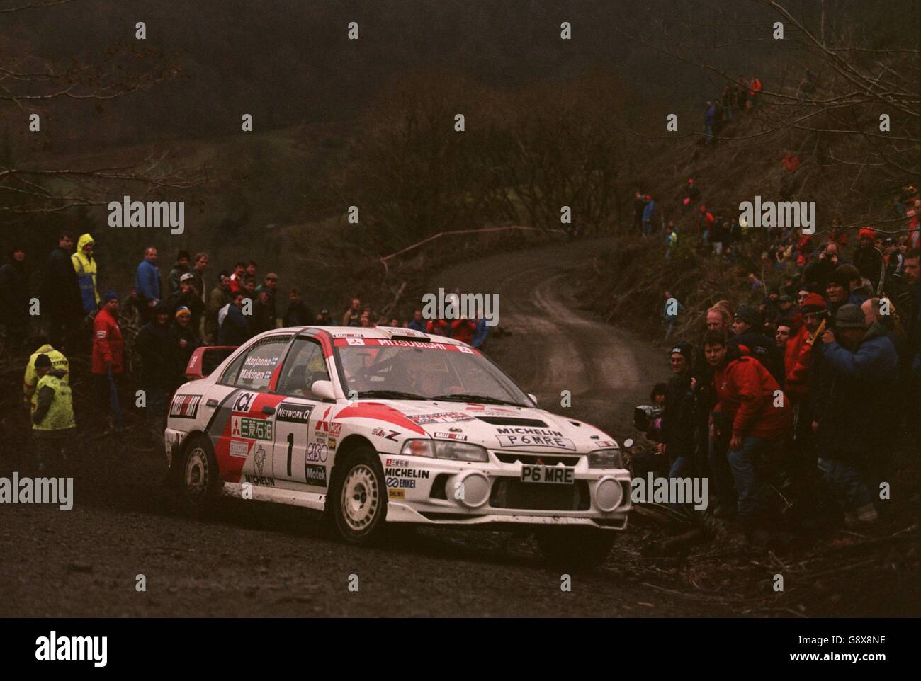 Rallying - Network Q RAC Rally - Wales Stock Photo - Alamy